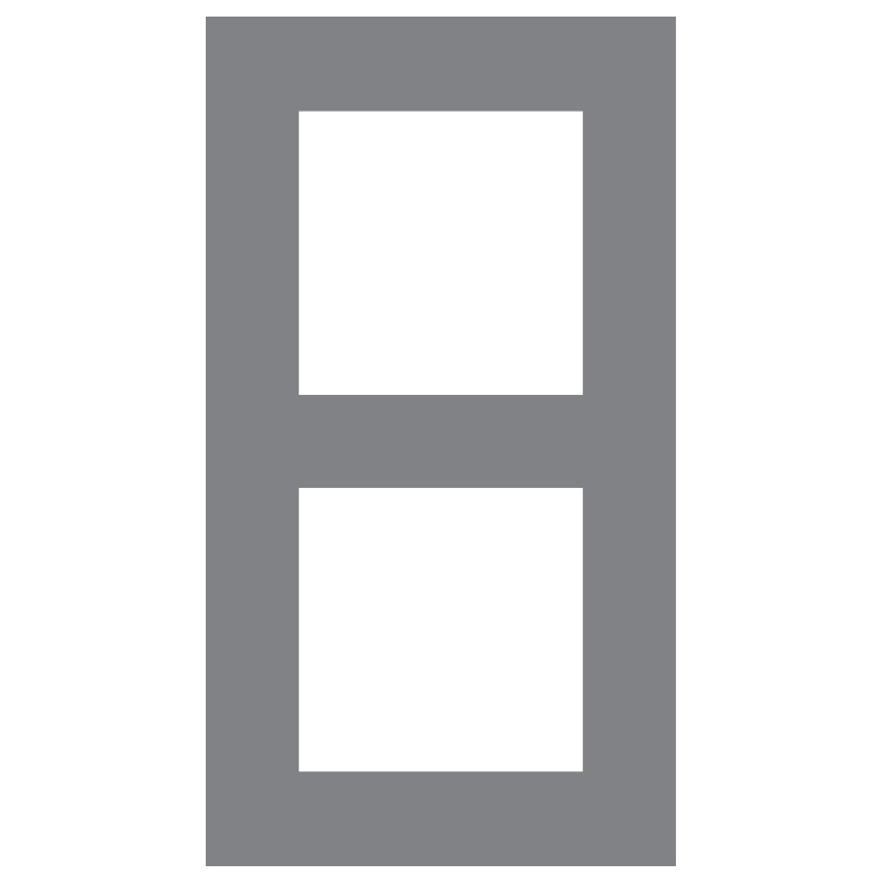 Double metal frame DECENTE